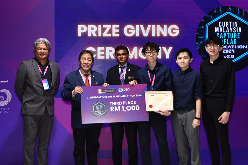 Double Honours for APU Cyber Security Team at Curtin Malaysia CTF Hackathon 2.0 | APU